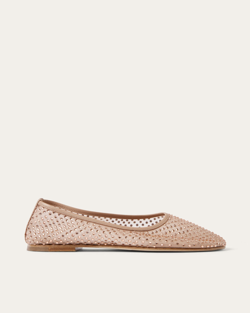 Balla Crystal Flats, Nude | Dear Frances