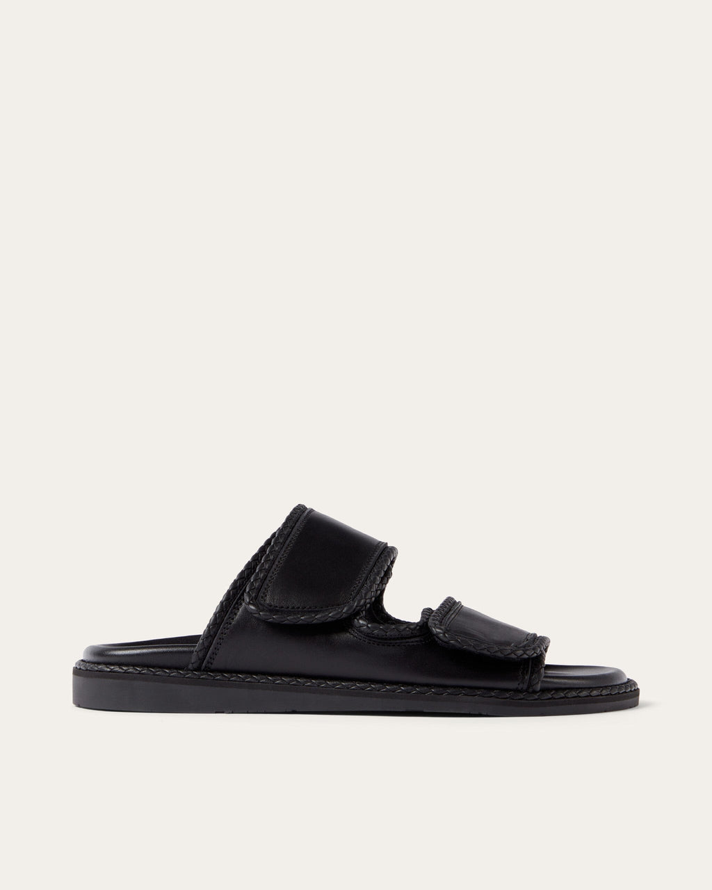 Braided Slide, Black – Dear Frances
