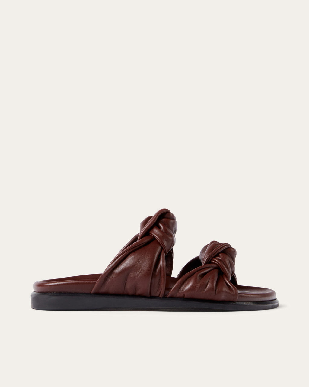 Bordeaux Tye Slides – Dear Frances